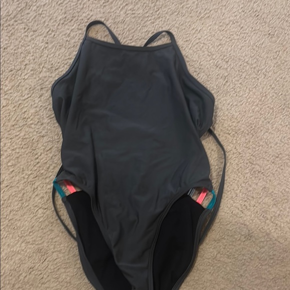 Jolyn Clothing | Swim | Gray Onepiece Swimsuit Jolyn Gavin 2 | Poshmark